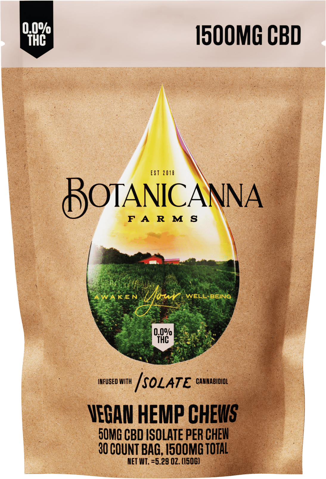 Botanicanna 50mg Chews 30ct CBD – BOTANICANNA